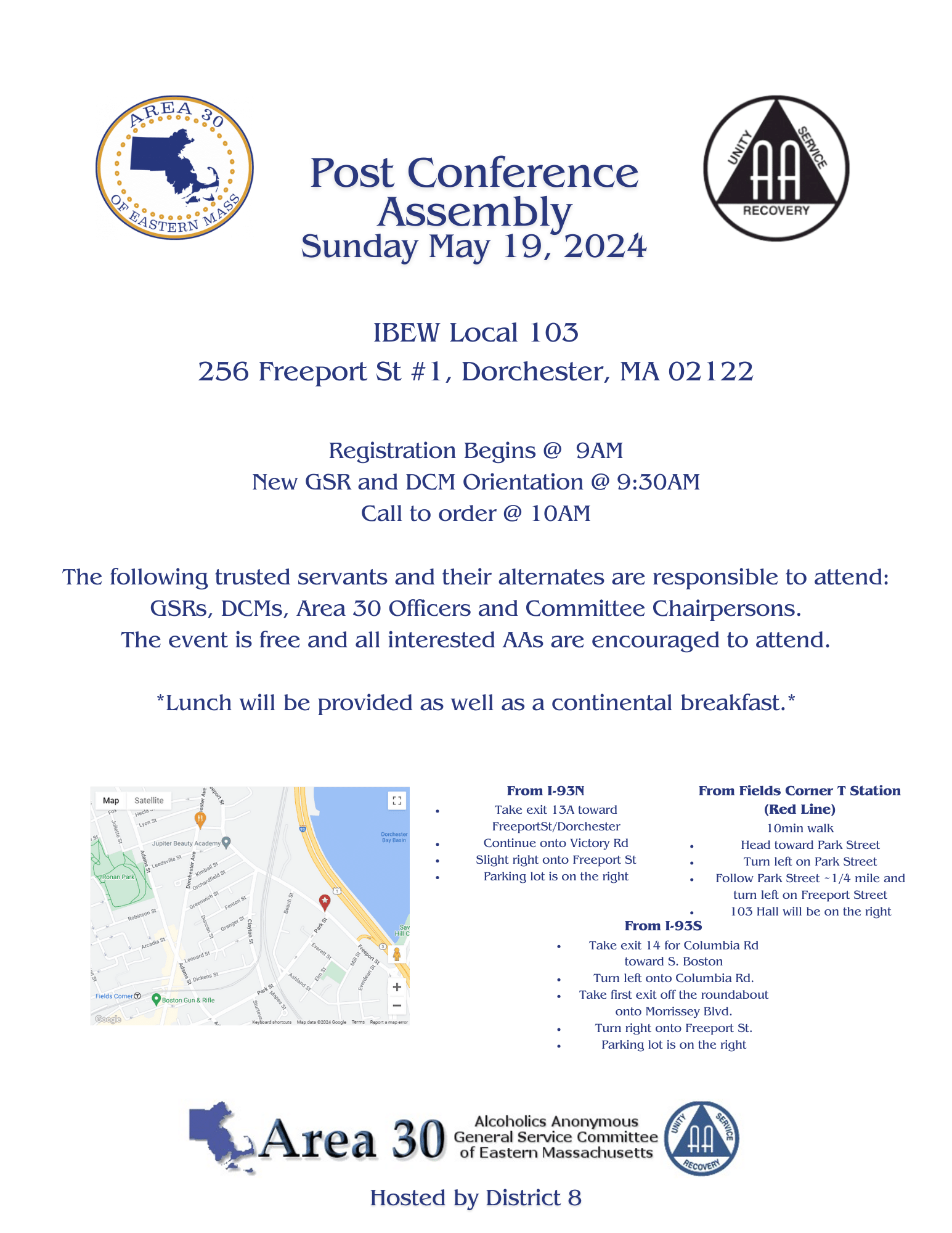 District 26 | AA General Service Committee of Area 30